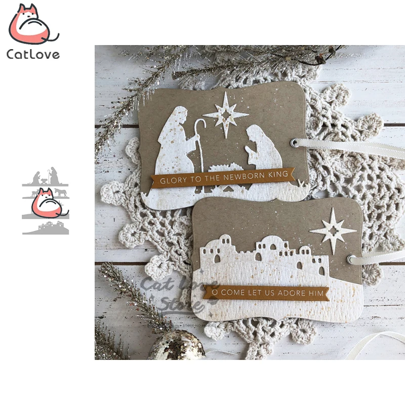 Christian-Series-Metal-Cutting-Dies-Scrapbooking-Stencil-Die-Cuts-Card ...