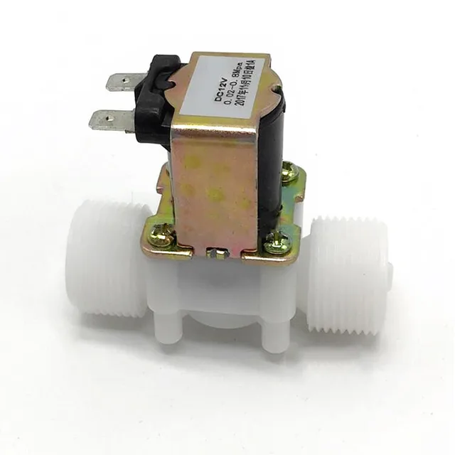 G3/4 Műanyag Elektromágneses Szelep 12V 24V 220 V Mágnesszelep Vízelteresztő Eszköz Általában ...