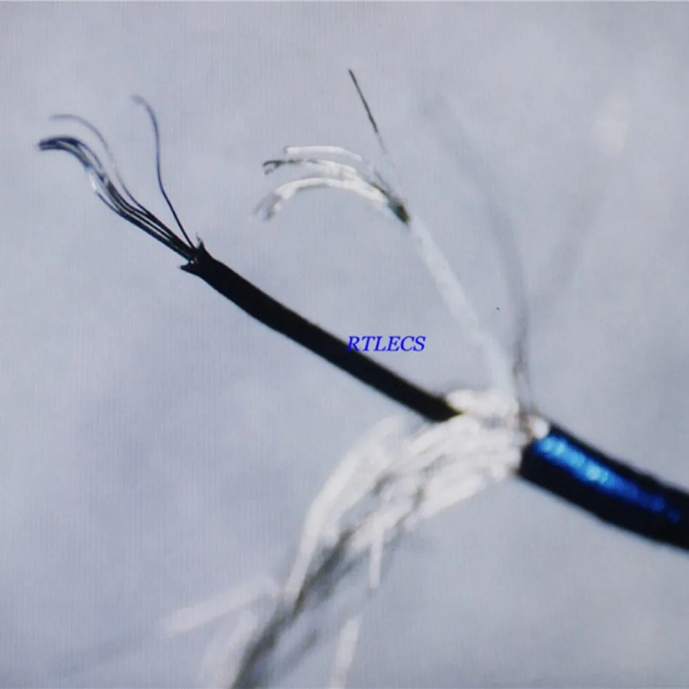 5-meters-0-6-mm-Superfine-2-cores-shield-wire-Micro-coaxial-cable-Thin ...