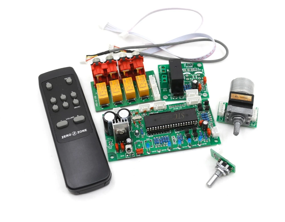 Gzlozone Remote Alps Motor Volume Control Preamplifier Board + Standby ...
