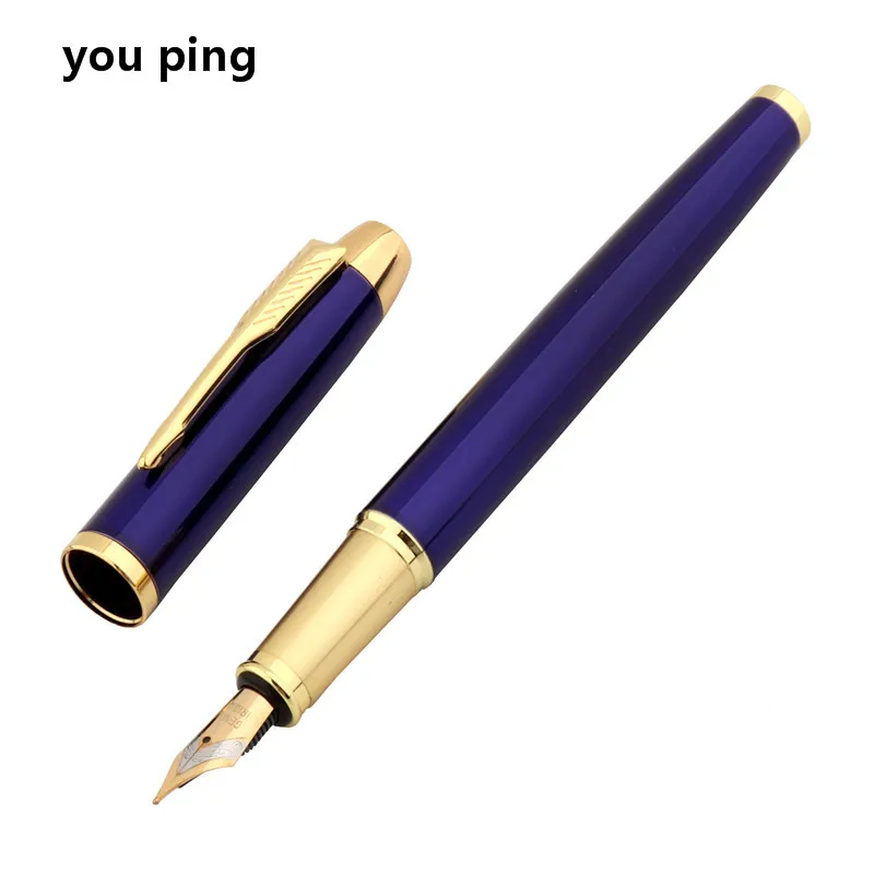 Luxury quality 8007 Blue Fountain Pen School Supplies Student Office ...