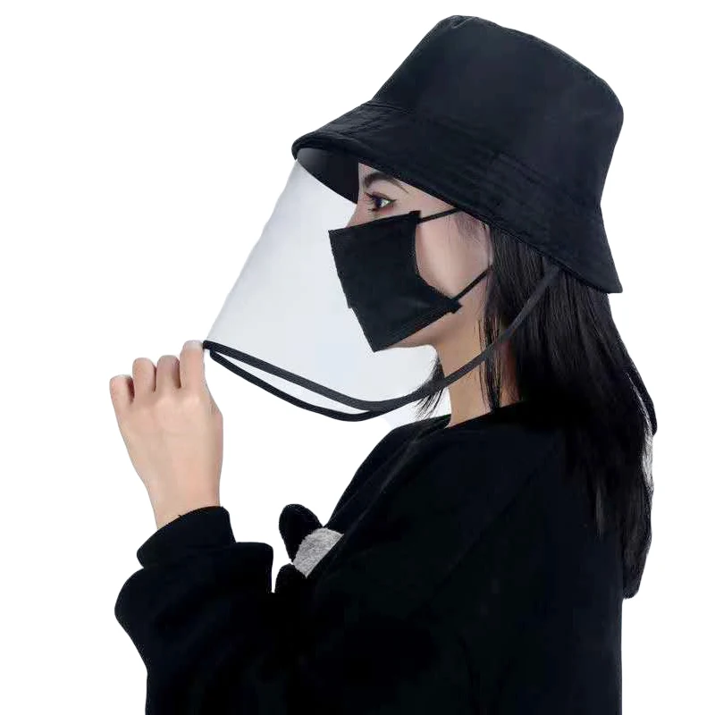 Anti-Foam-Hat-Dust-Epidemic-Prevention-Black-Baseball-Cap-Virus ...