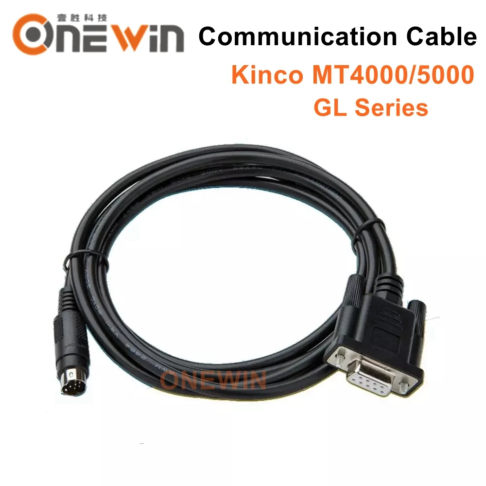 Kinco MT4000/5000 GL series HMI touch screen connect PLC program cable ...