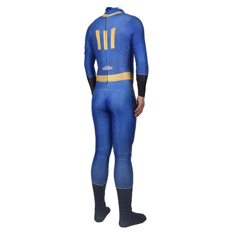 Game Fallout Vault Zentai Bodysuit Cosplay Costume For Adult ...