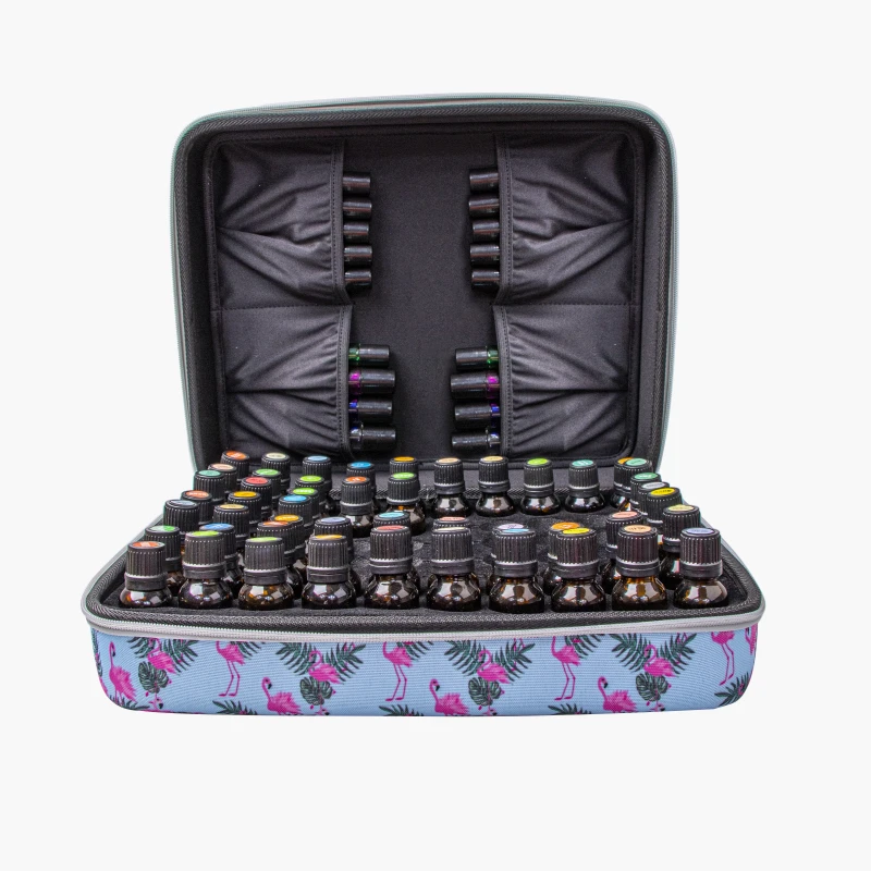 Hold 70 Bottles Traveling Hard Eva Essential Oil Box Pouch Portable ...