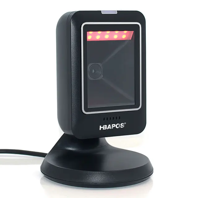 Barcode scanner 2D all-round desktop automatic sensing data matrix ...