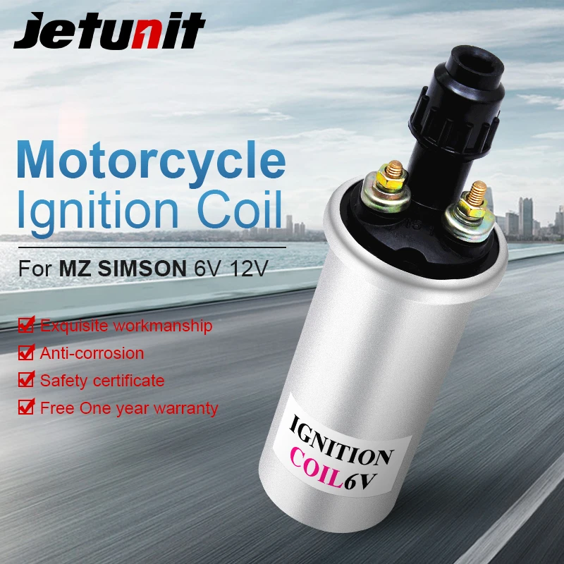 Motorcycle Ignition Coil For Mz Simson 6v 12v Electric Part ...