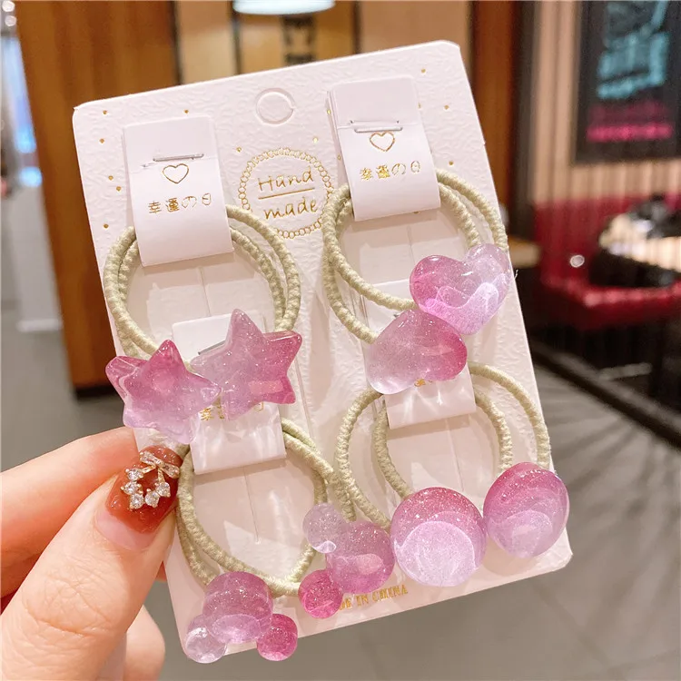 8Pcs-lot-Five-Star-Princess-Headwear-Baby-Headdress-Children-Hair-Ropes ...