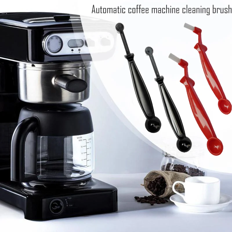2 In 1 Coffee Machine Brush Nylon Espresso Coffee Grinder Brushes ...