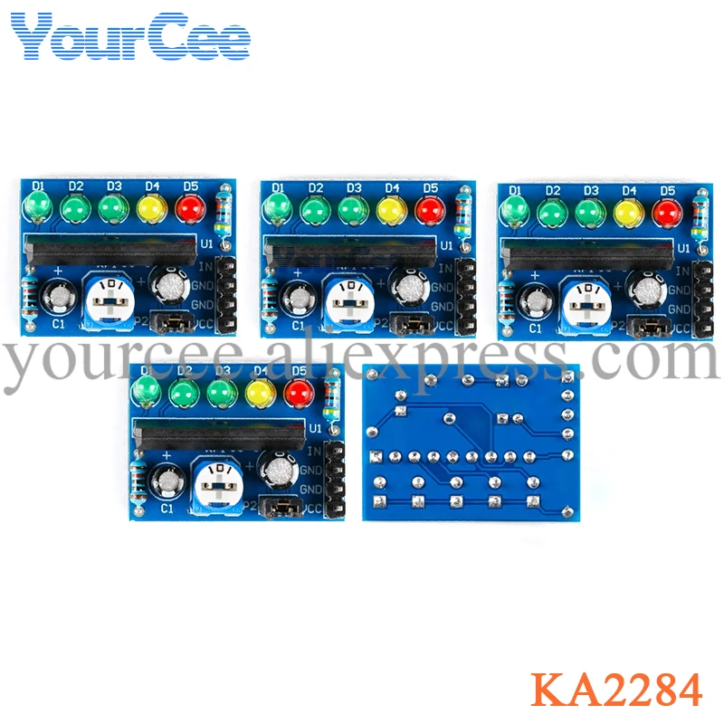 5pcs Audio Level Indicator Power Level Indicator Level Indicating ...