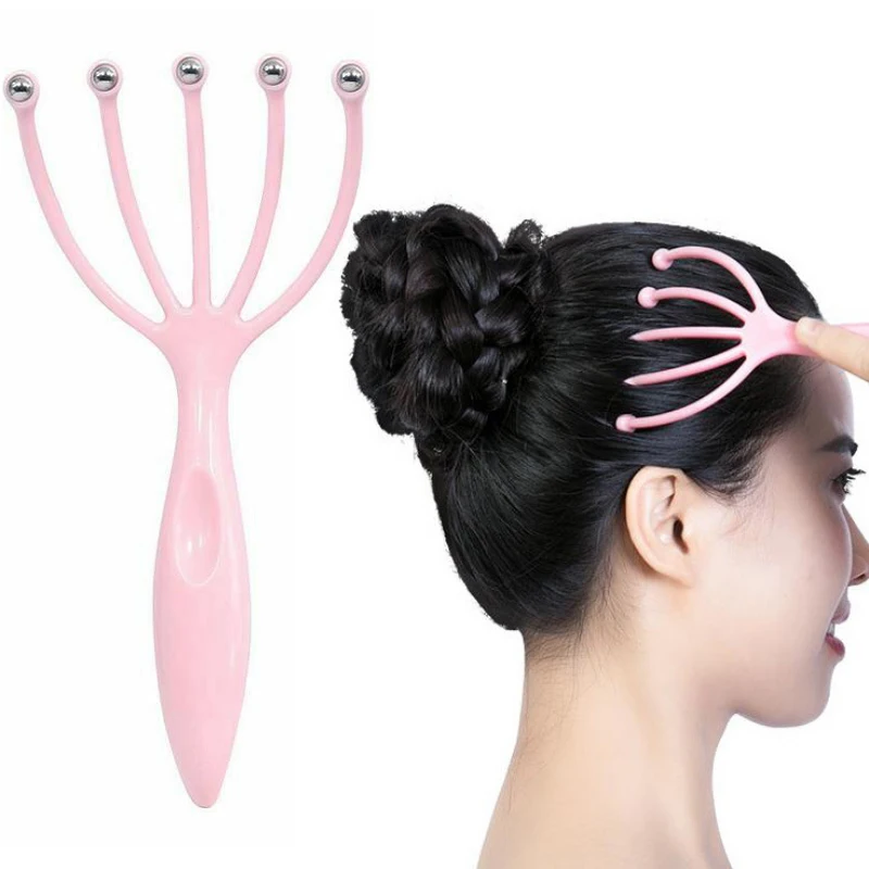 5-Claws-Head-Massger-Streamlined-Ball-Body-Relaxation-Scalp-Massage ...