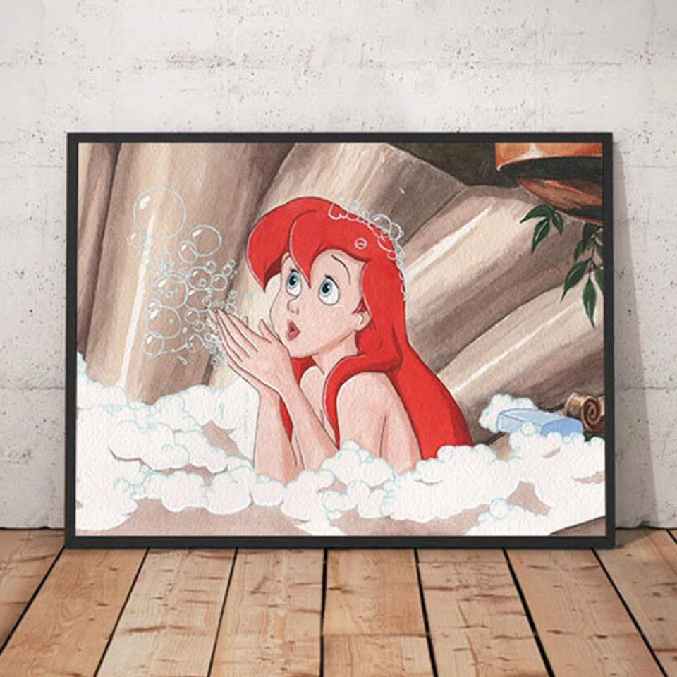 Ariel The Little Mermaid Painting