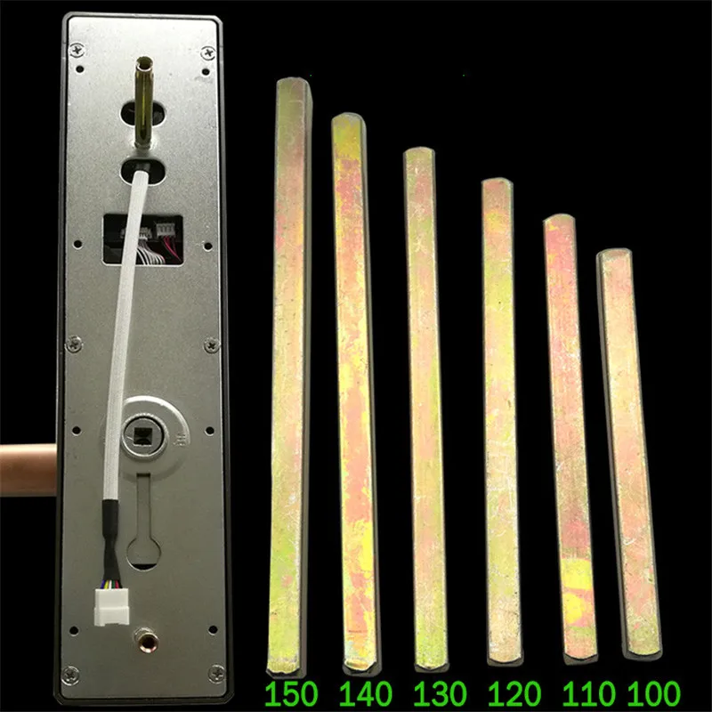 100-190mm-Length-Smart-Lock-Handle-Lock-Core-Square-Rod-Plain-Bar ...