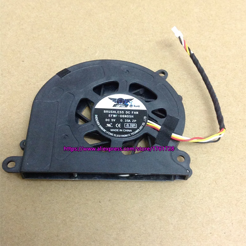 Brand New 6cm 5v 0.35a Efwf-06n05h 4wires Notebook Fan~ - Generator ...