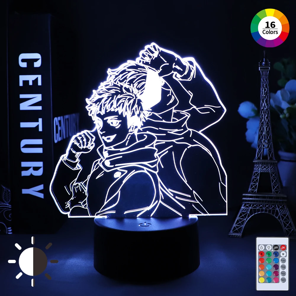 Anime Lamp 3D light LED anime jjujutsu kaisenn Nightlights figurine ...