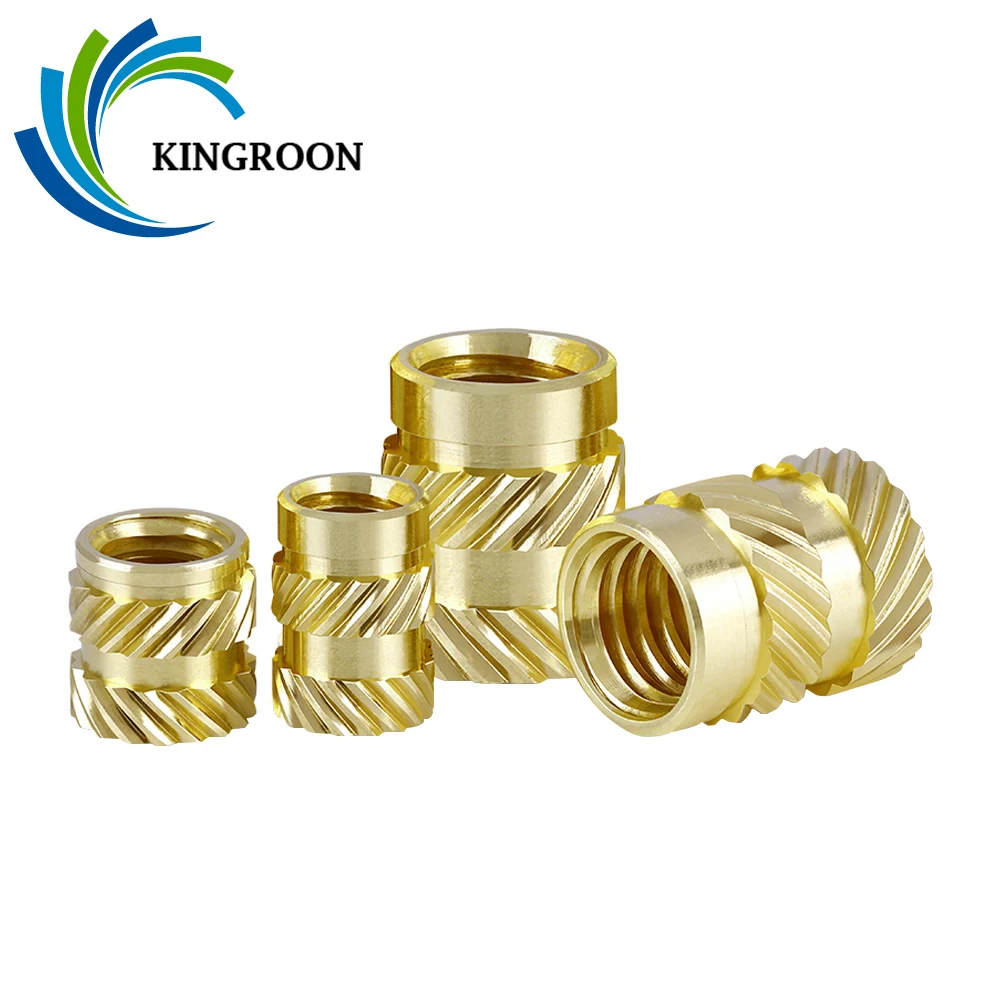 M3-M4-M5-Brass-Hot-Melt-Inset-Nuts-Heating-Molding-Copper-Thread ...