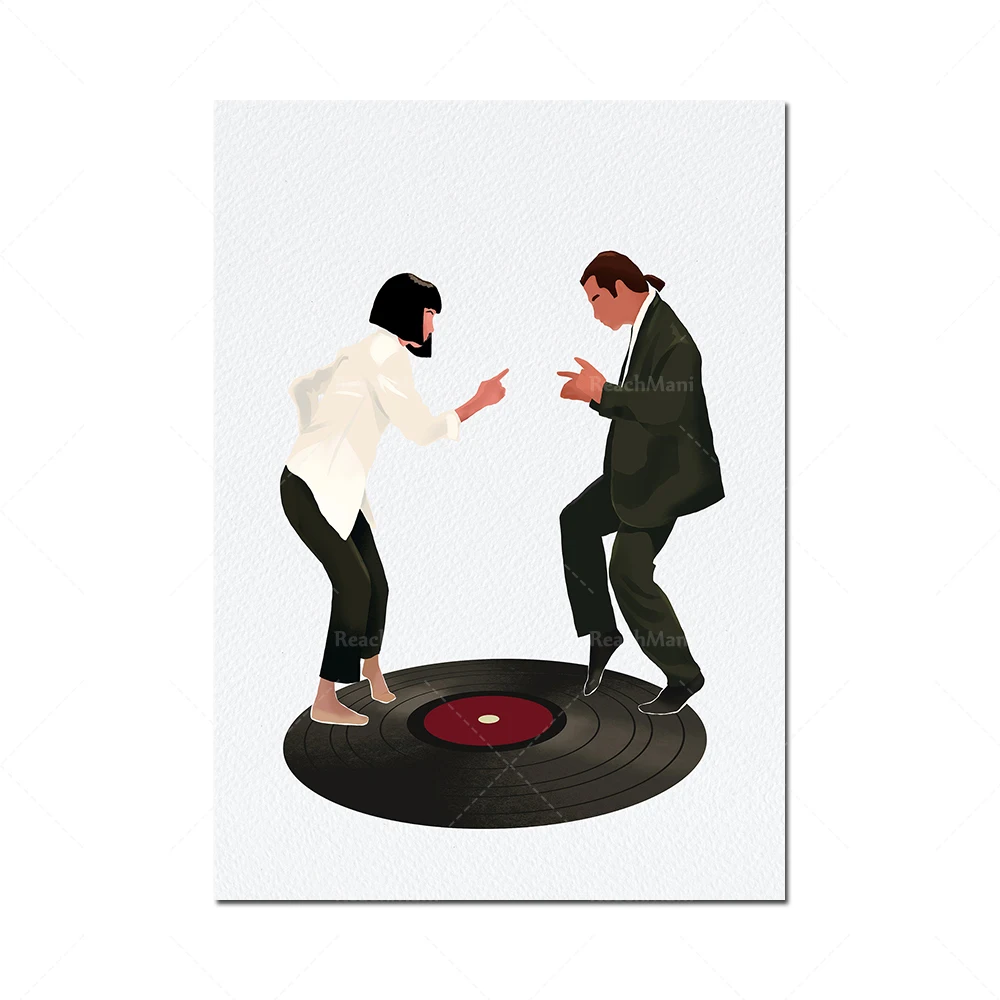 Pulp Fiction Dance Art