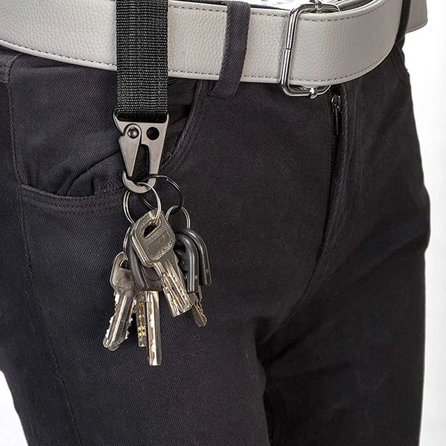 Pack Secure Belt Clip Key Holder With Metal Hook Heavy Duty, 51% OFF