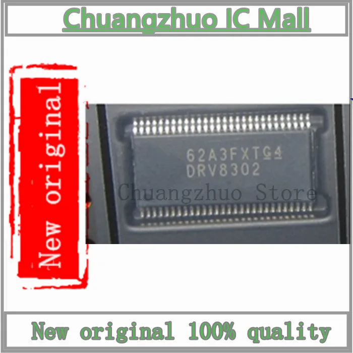 10 Uds./lote DRV8302 DRV8302DCAR HTSSOP 56 Chip IC nuevo original|Herramientas para cables ...