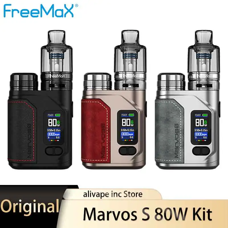 Original Freemax Marvos S 80w Kit With 4.5ml Dtl Pod Tank 510 Thread ...