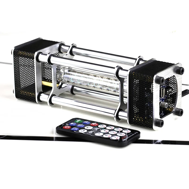 IV-18-Fluorescent-Tube-Clock-Glow-Clock-Energy-Pillar-GPS-timing ...