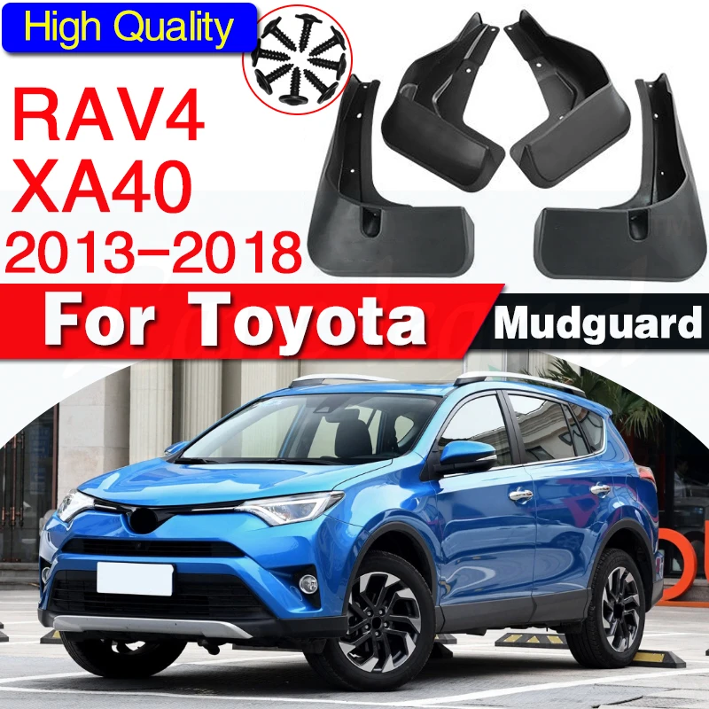 Mudguards For Toyota Rav4 R Av4 Rav 4 Xa40 40 2013 2014 2015 2016 2017 ...