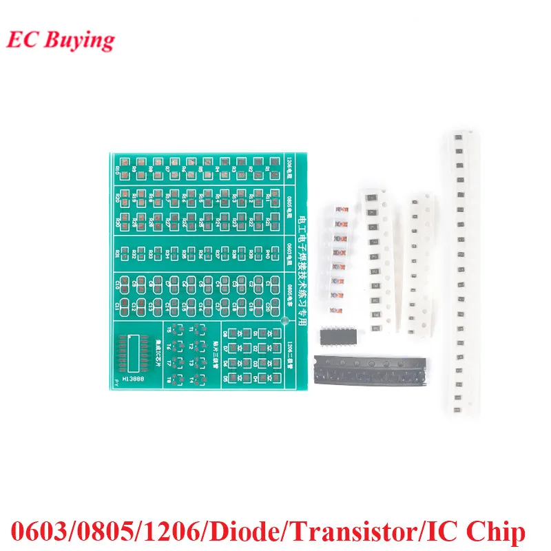 0603-0805-1206-Diode-Transistor-IC-Chip-Package-SMT-SMD-Component ...