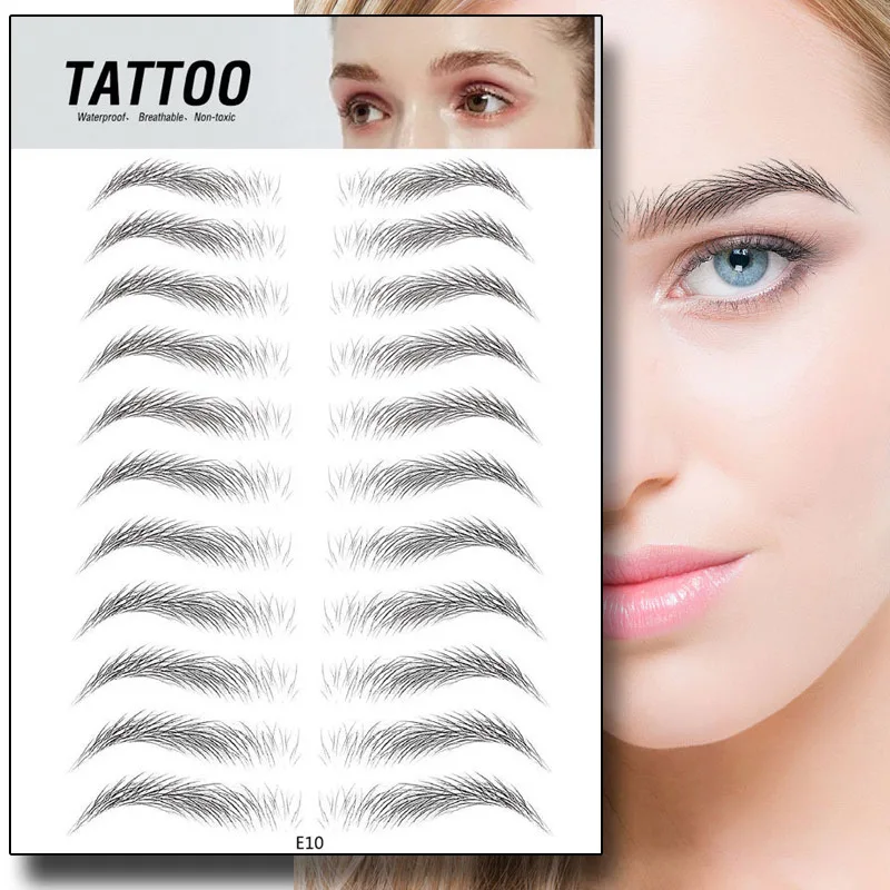 4D Hair-like Imitation Eyebrow Tattoos - Worth Buy Store