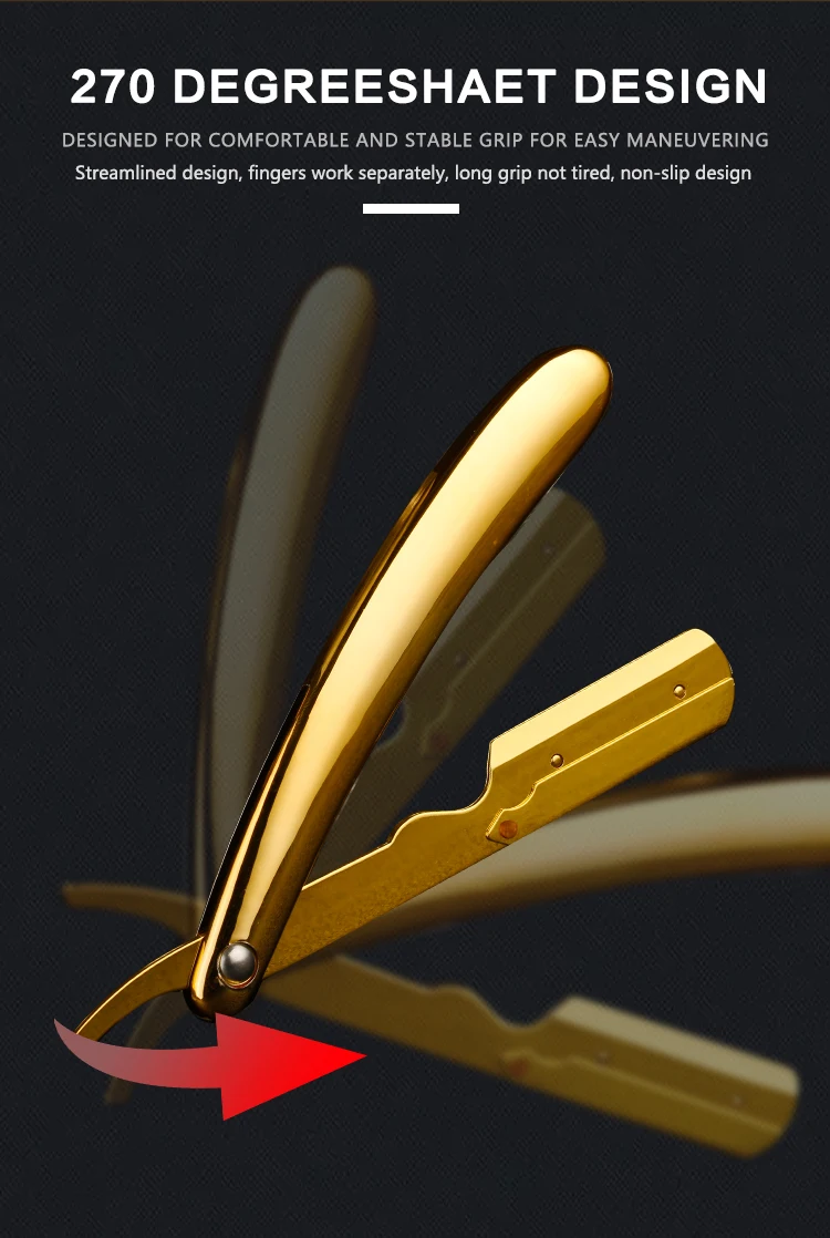 Metal Gold Shaving Razor 3 Colors | UBEATOR