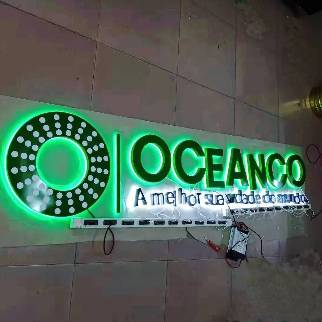Light Name Board Design: How This Backlit Halo Sign Transformed My Home ...