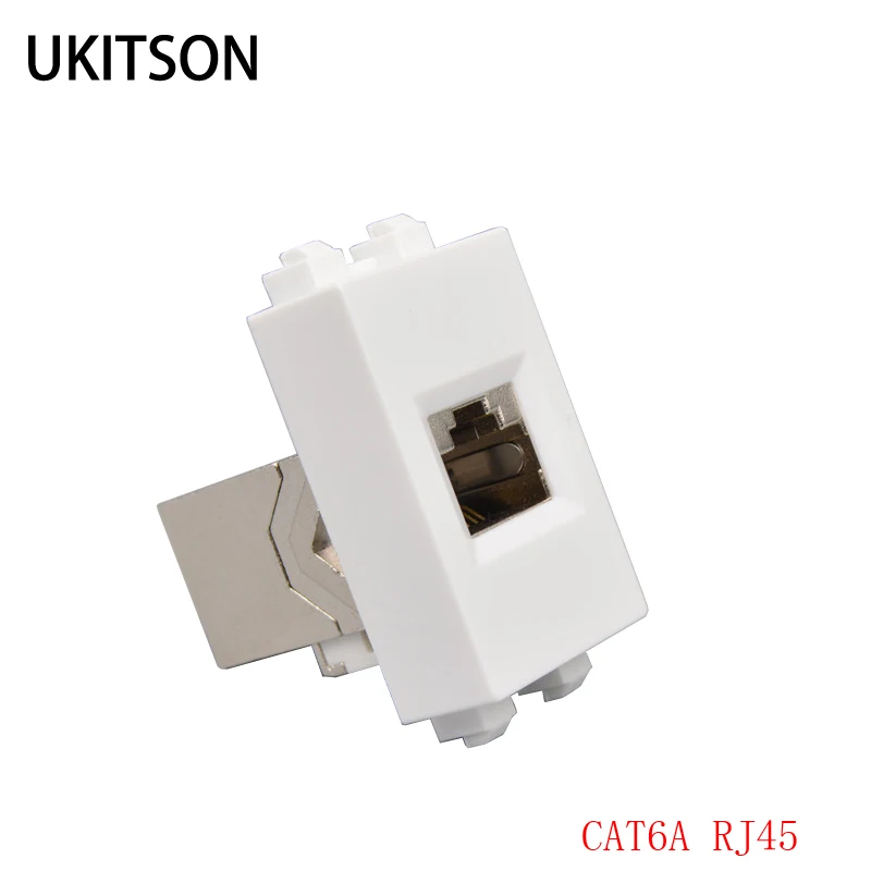 Female-CAT6A-RJ45-Slot-Module-23x36mm-Socket-For-10GB-LAN-Shielded-CAT ...
