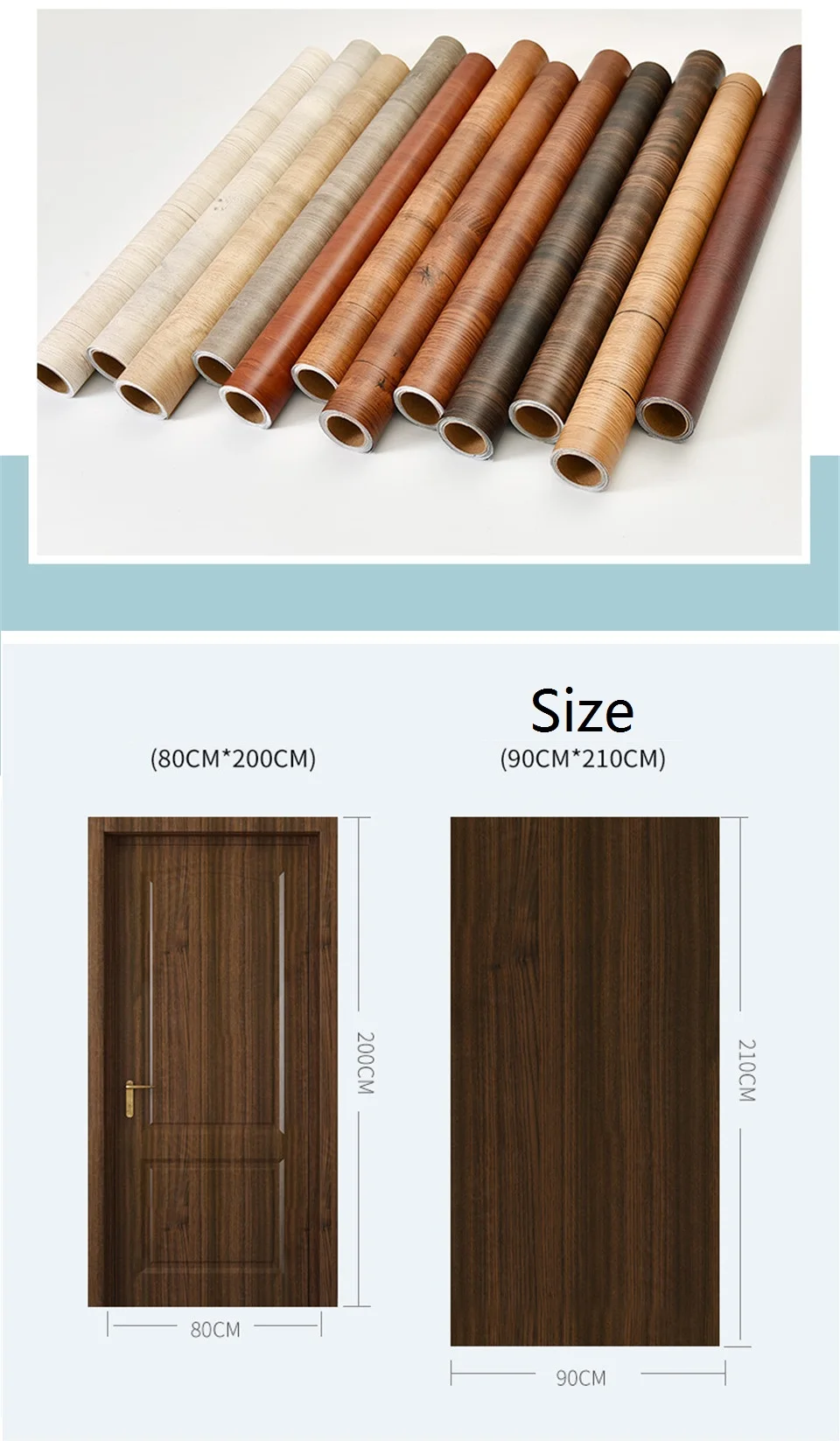 wallpaper untuk pintu bilik air - Yvonne Vance