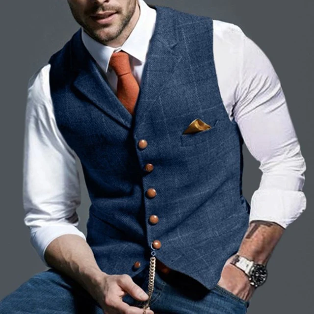 Sleeveless Formal Jackets For Men