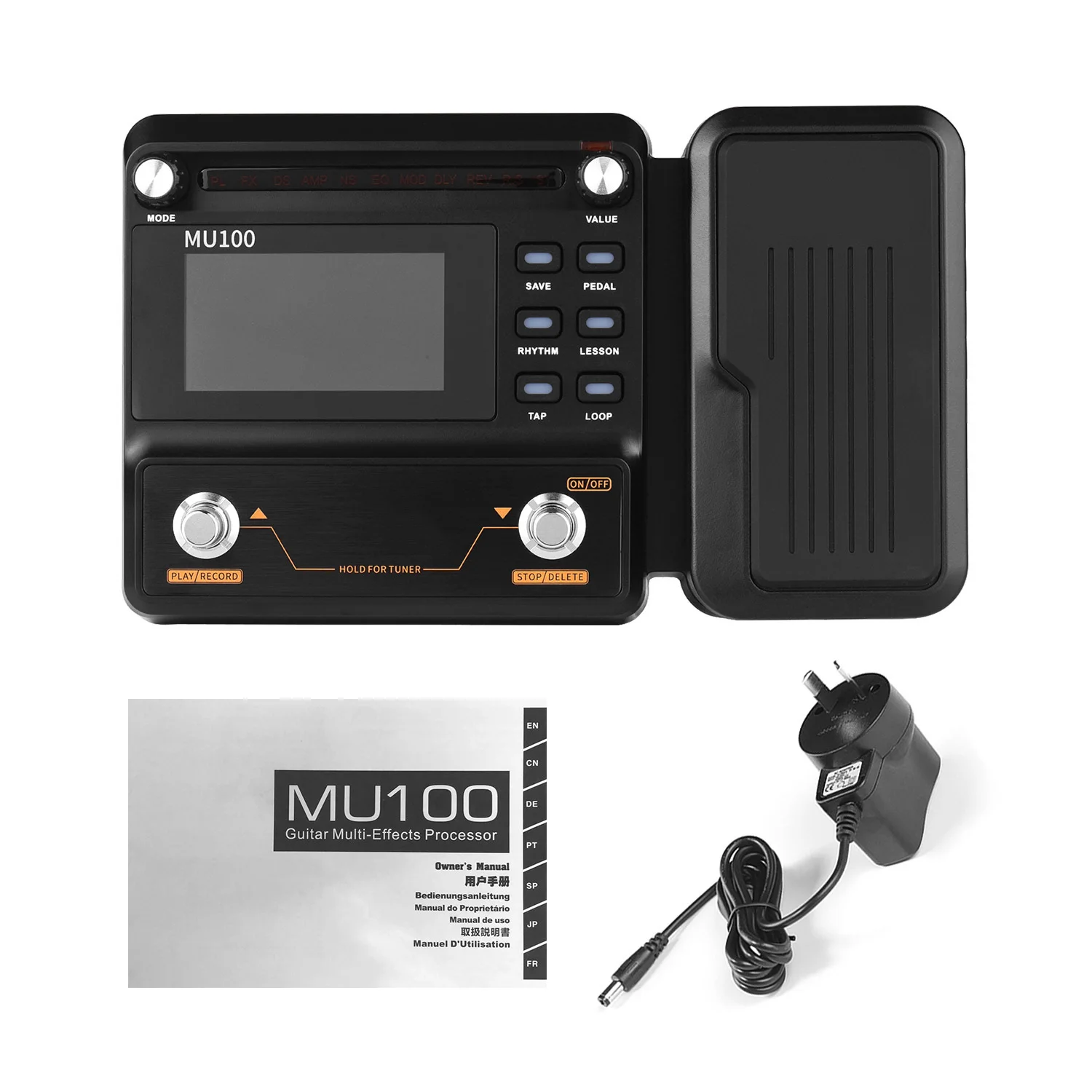 MU100-Guitar-Multi-effects-Processor-Electric-Guitar-Effect-Pedal ...