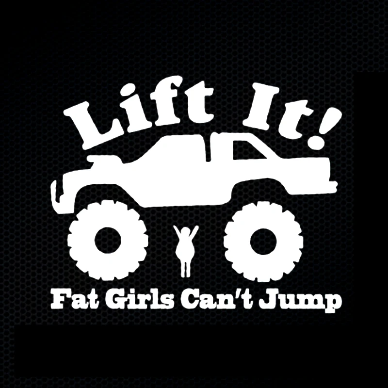 Lifted Truck Bumper Stickers