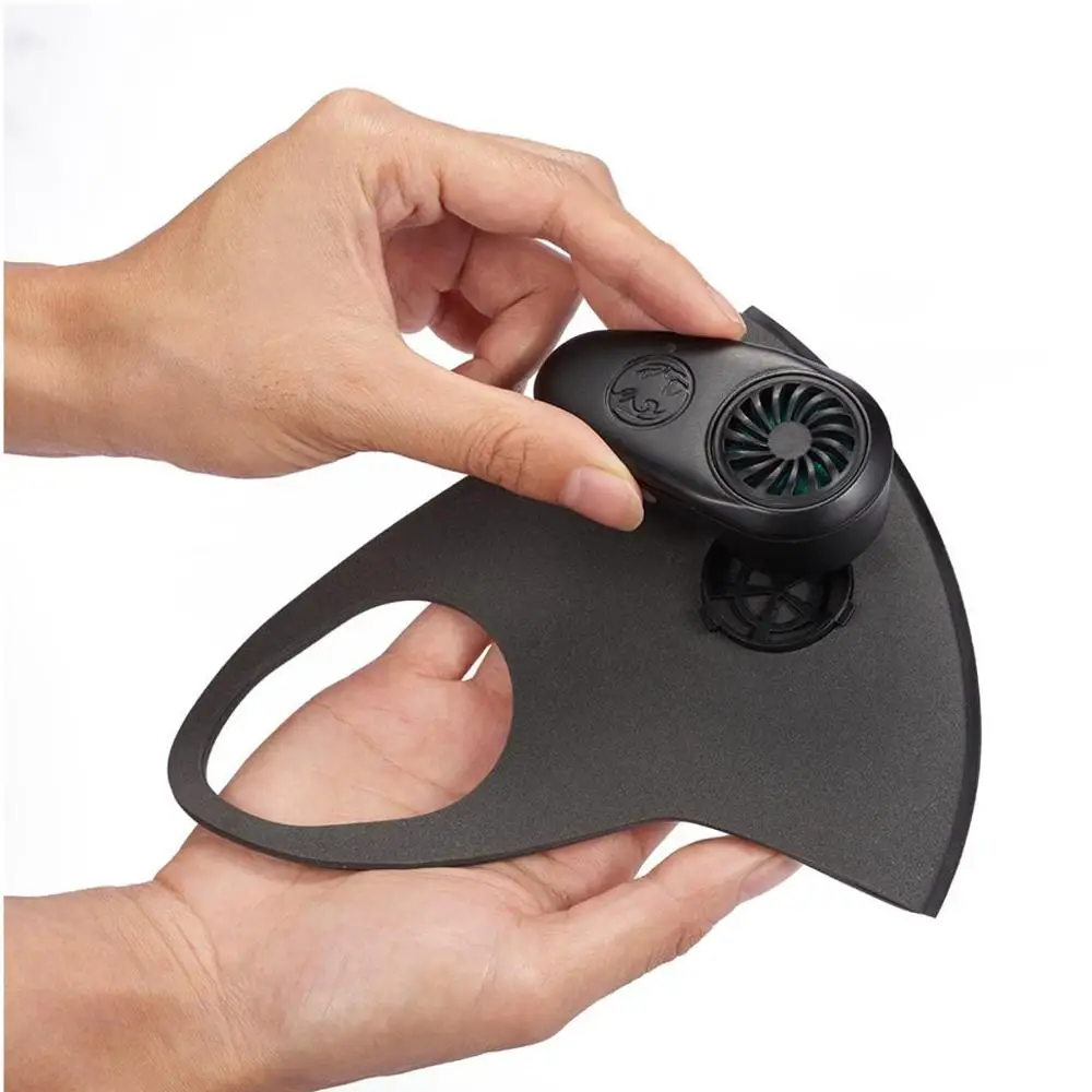 Smart Electric Mask Air Purifying Pollution Breathing Valve Anti-Dust ...