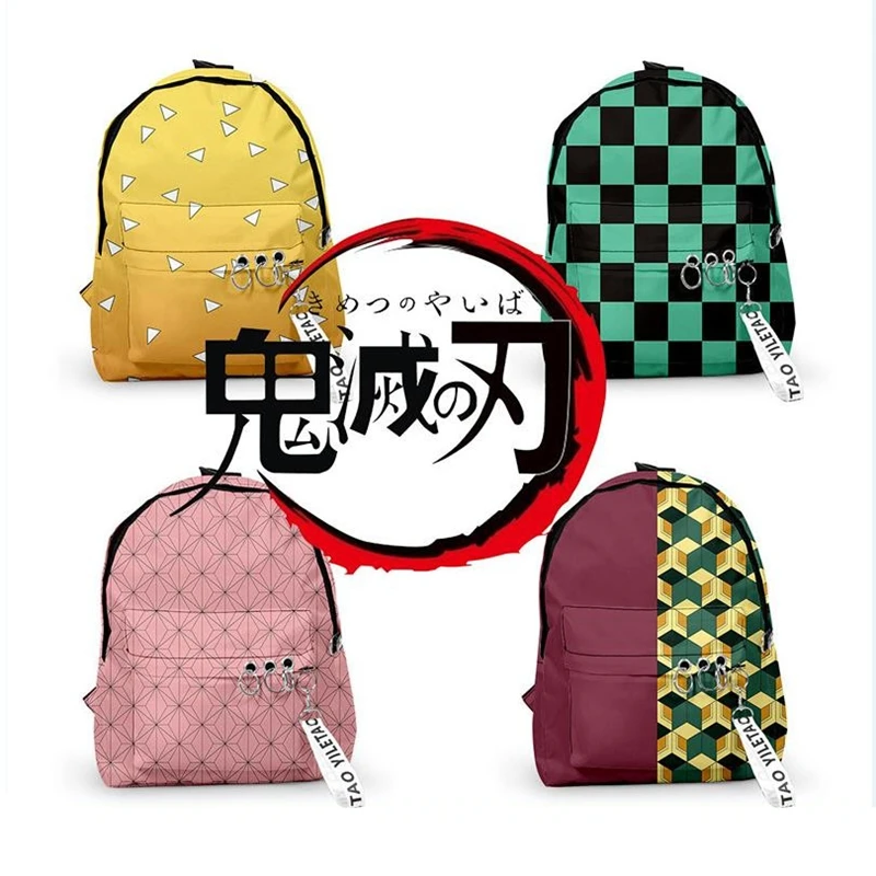 Anime-Demon-Slayer-Kimetsu-no-Yaiba-Kamado-Tanjirou-Cosplay-Backpack ...