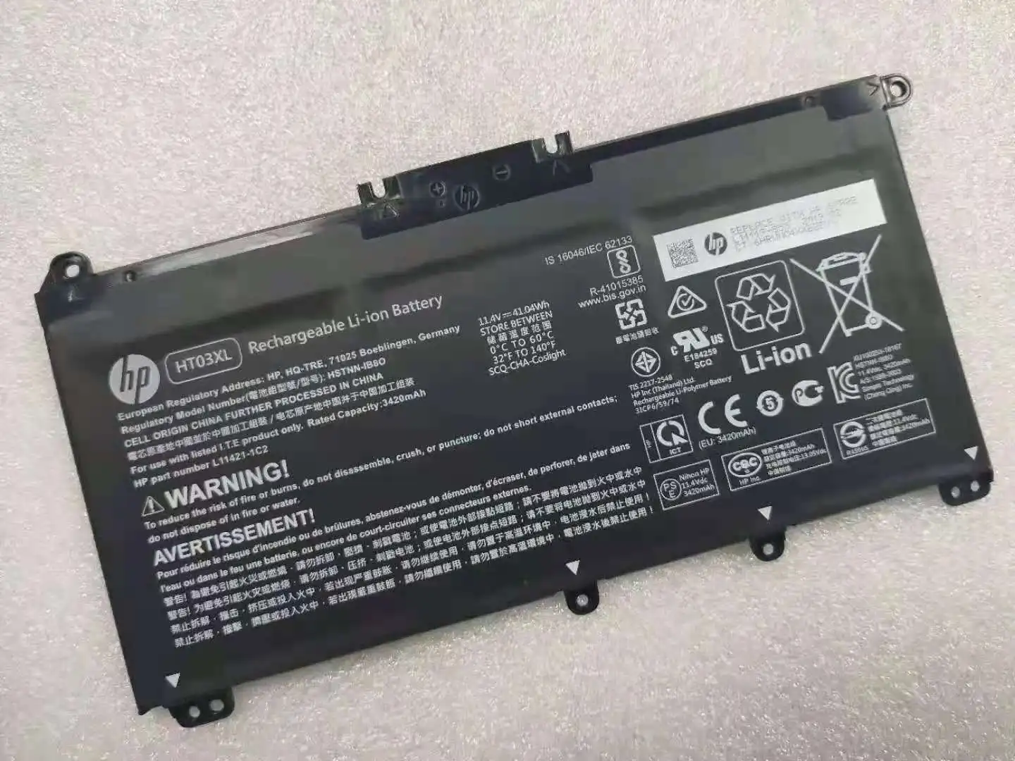 Milímetro Oculto montículo bateria hp hq tre 71025 whisky Para ...