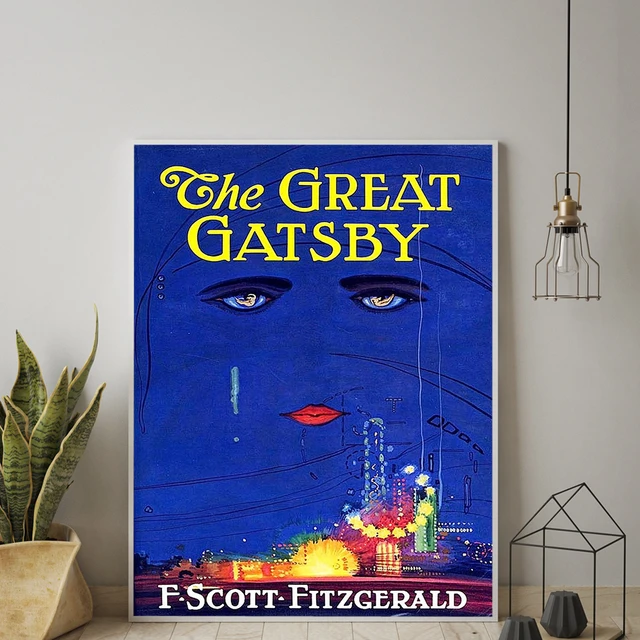 The Great Gatsby Book Cover Poster