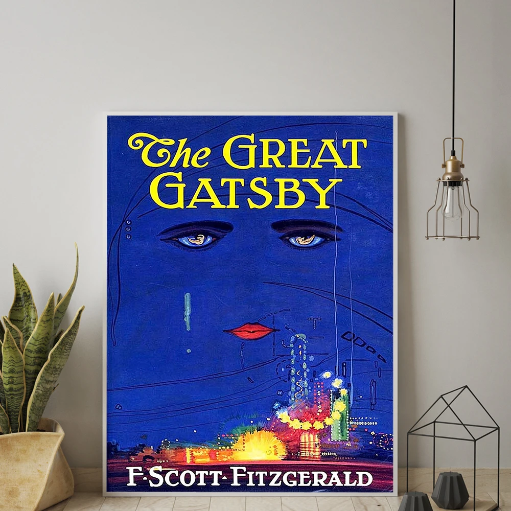 Great Gatsby Book Poster