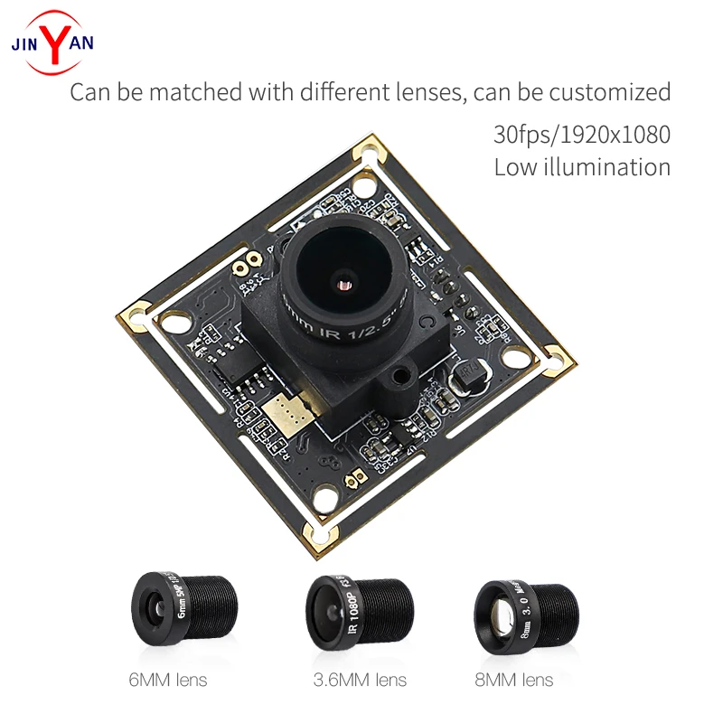 【hot】2 Megapixel Hd H.264 1920*1080 Camera Module Sony Imx290 0.001lux ...