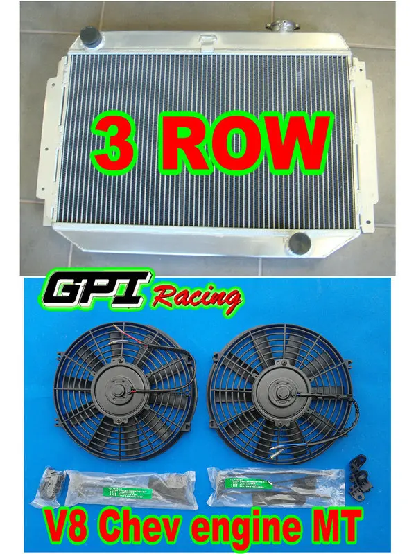 Aluminum Radiator For Holden Kingswood Hg Ht Hk Hq Hj Hx Hz V8 Chev ...