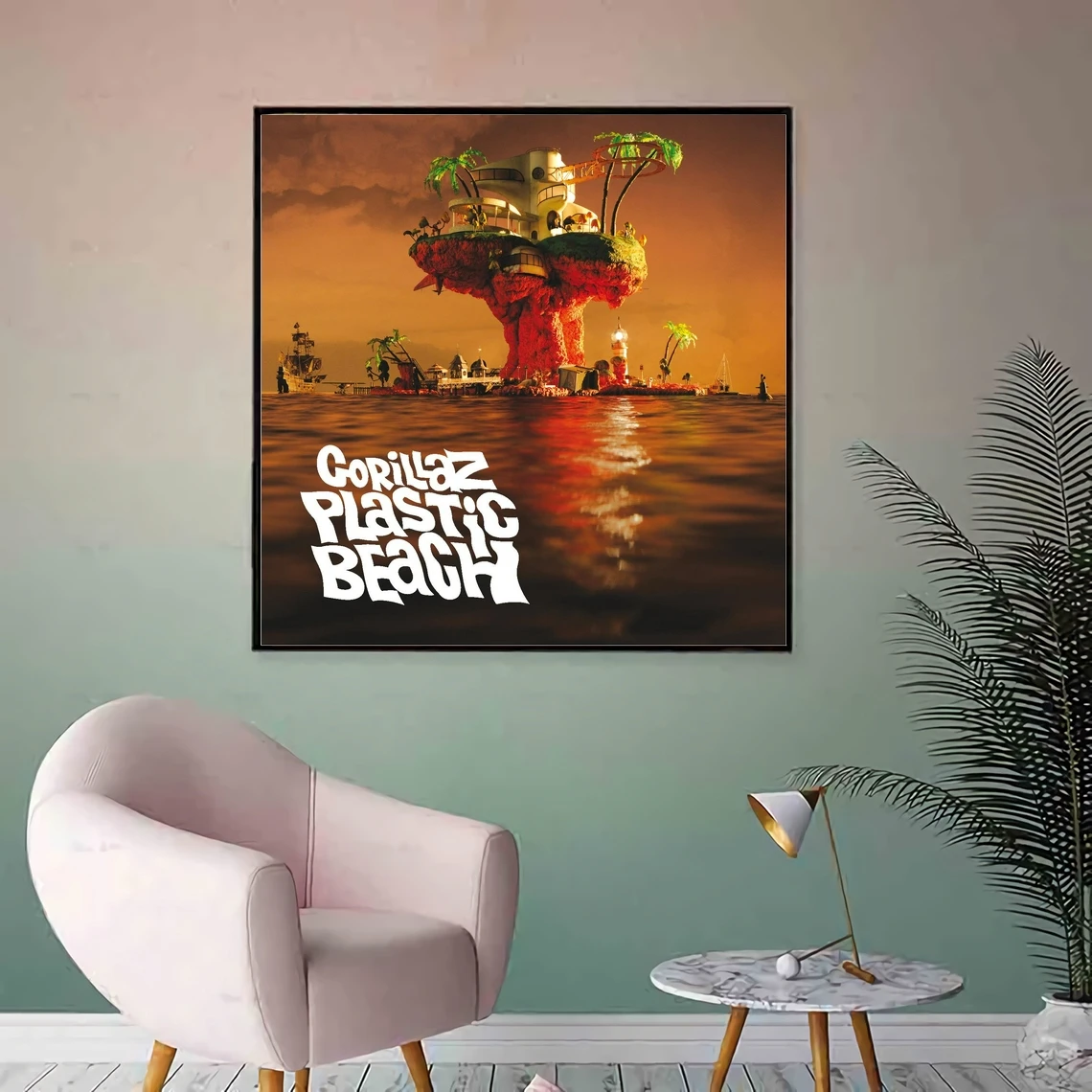 Plastic Beach Album Cover