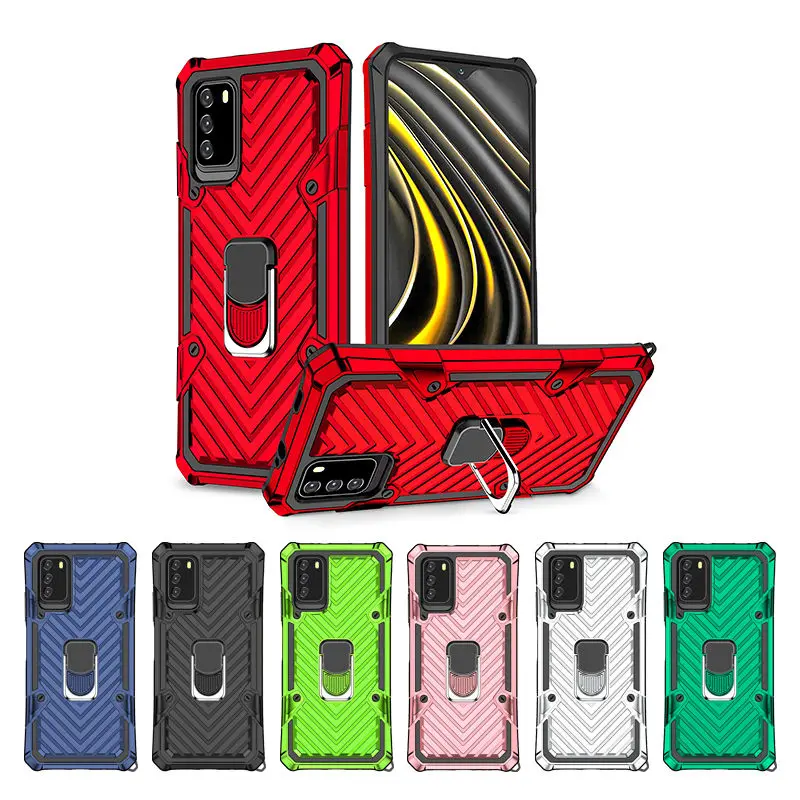 300Pcs-Lot-TPU-PC-Ring-Magentic-Phone-Case-For-Huawei-Y5P-Y6P-Y7P-Honor ...