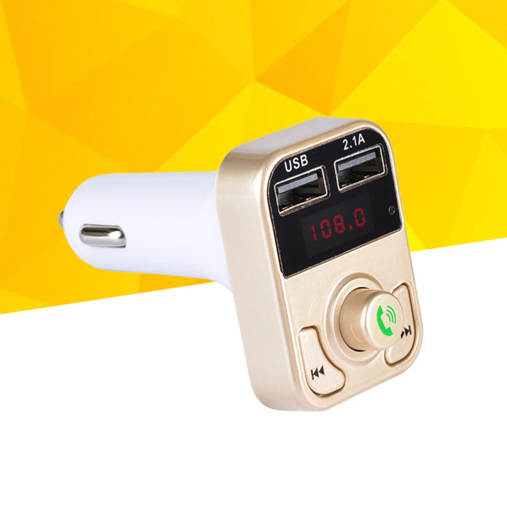 Wireless Car Kit Handsfree Call Radio Transmitter Car Audio Adapter MP3 ...