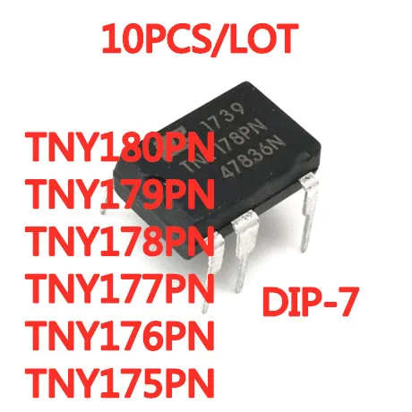 10PCS/LOT TNY180PN TNY180 TNY179PN TNY179 TNY178PN TNY178 TNY177PN TNY177 TNY176PN TNY176 ...