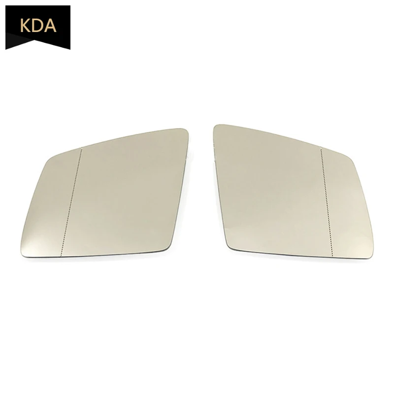 Wide Angle Replacement Heated Rear Mirror Glass For Mercedes-Benz GL ML ...