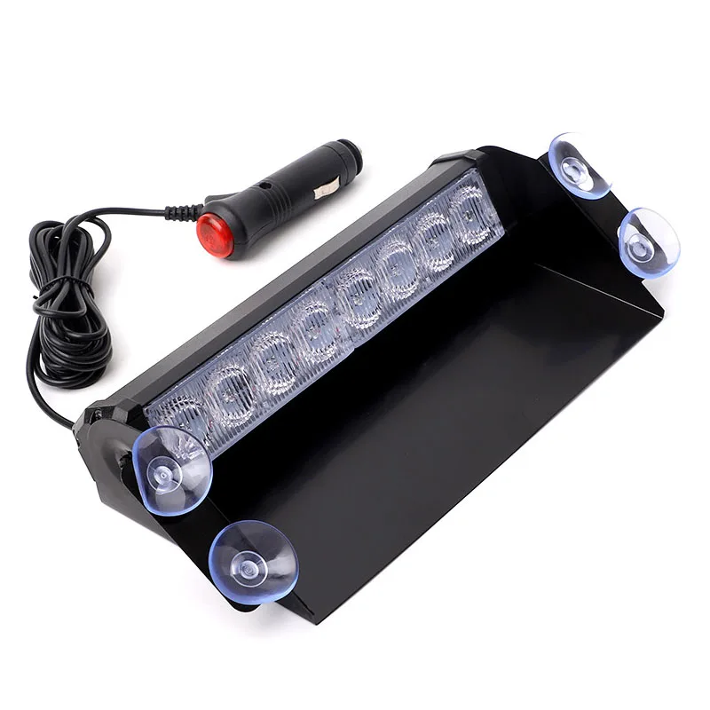 12V-Car-Truck-Warning-Light-Day-Running-Sucker-Flash-Led-Emergency ...