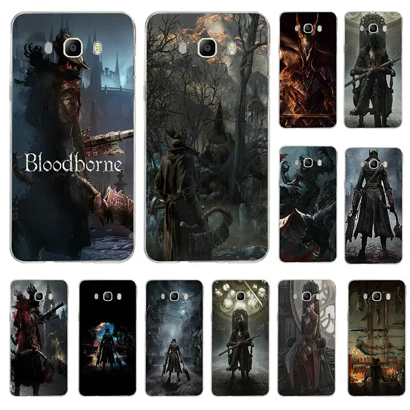 Bloodborne Weapons Scythe Bow Soft TPU Silicon Phone Case for Samsung ...