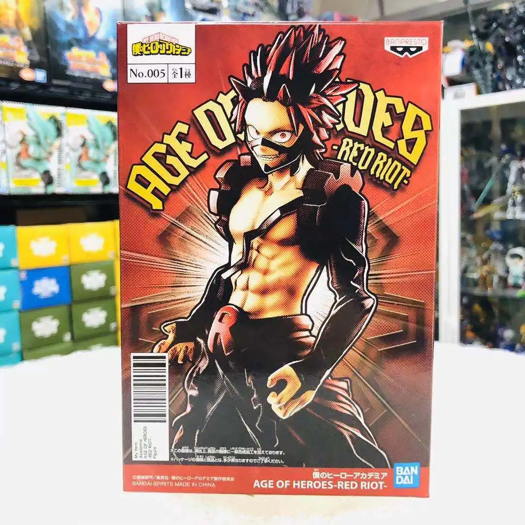 Original BANPRESTO MY HERO ACADEMIA AOH Red RIOT Kojiro Action Figure ...